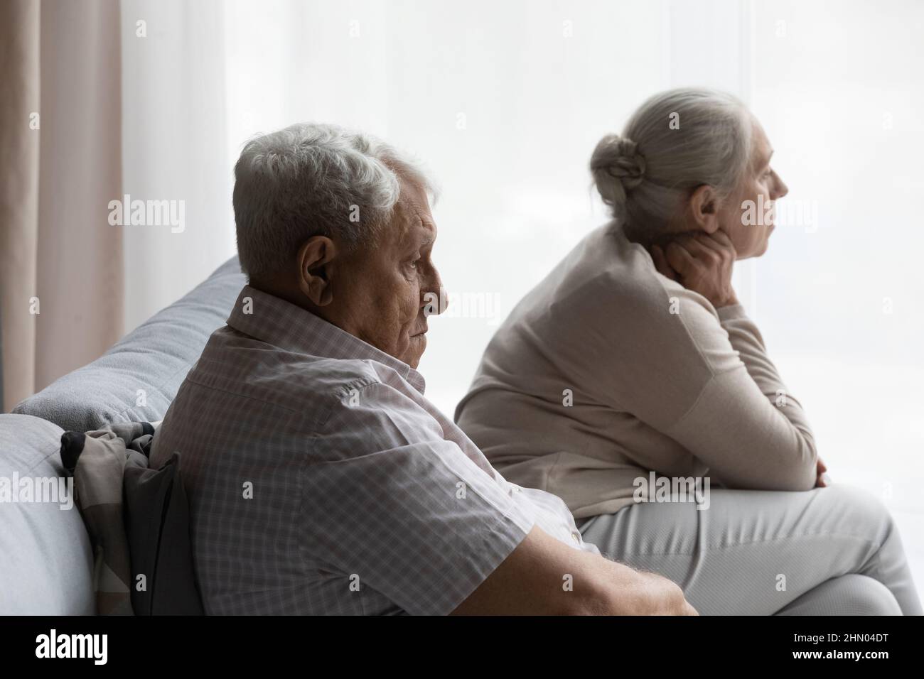 Desperate older woman hi-res stock photography and images - Alamy