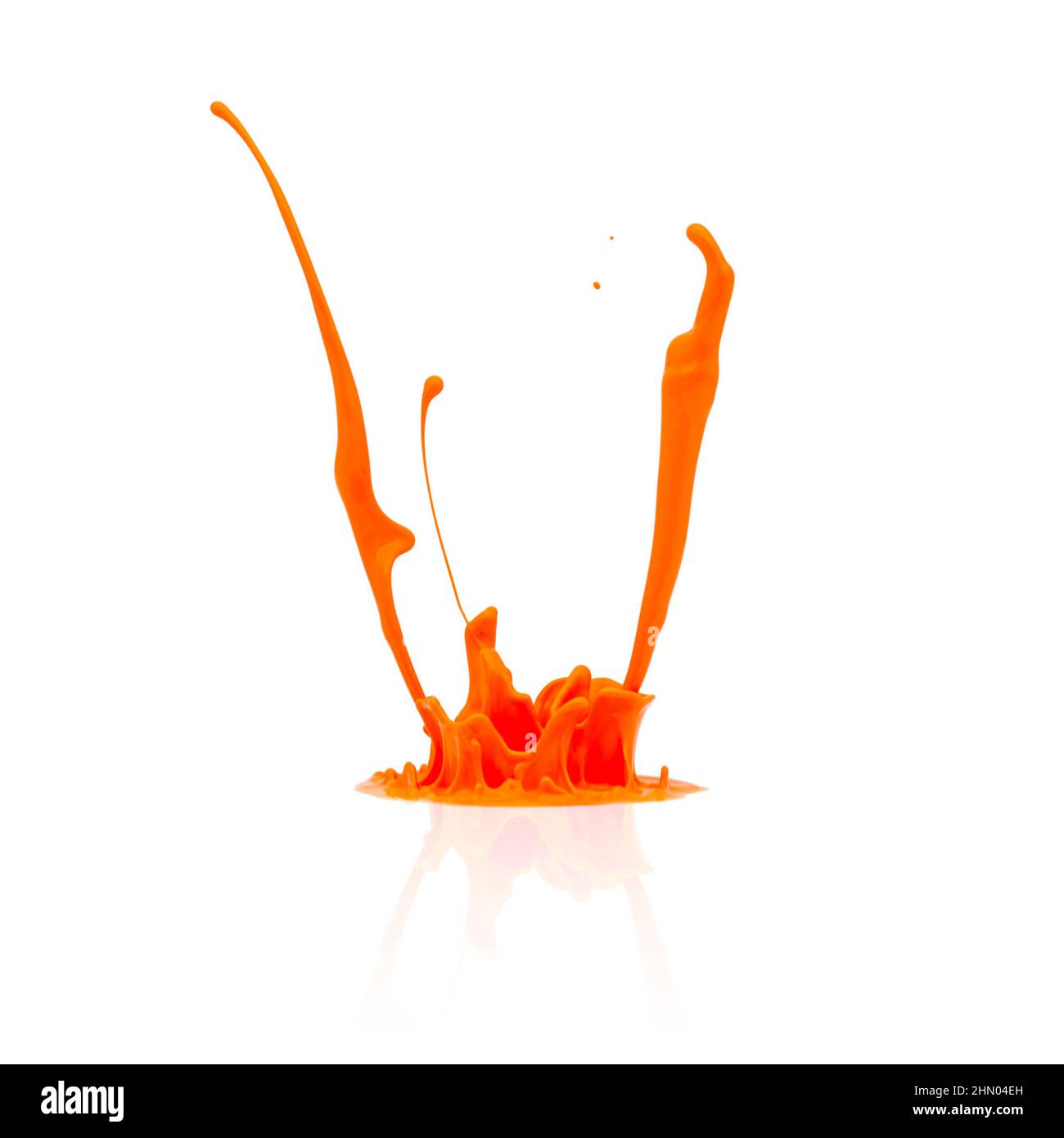 Orange Paint Splash Logo