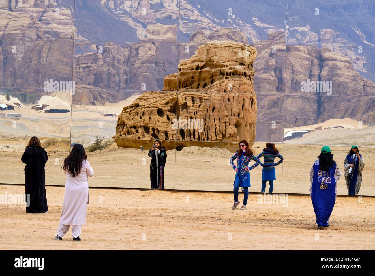 Saudi Arabia, Al Madinah Region, AlUla or Al Ula, Maraya cultural ...