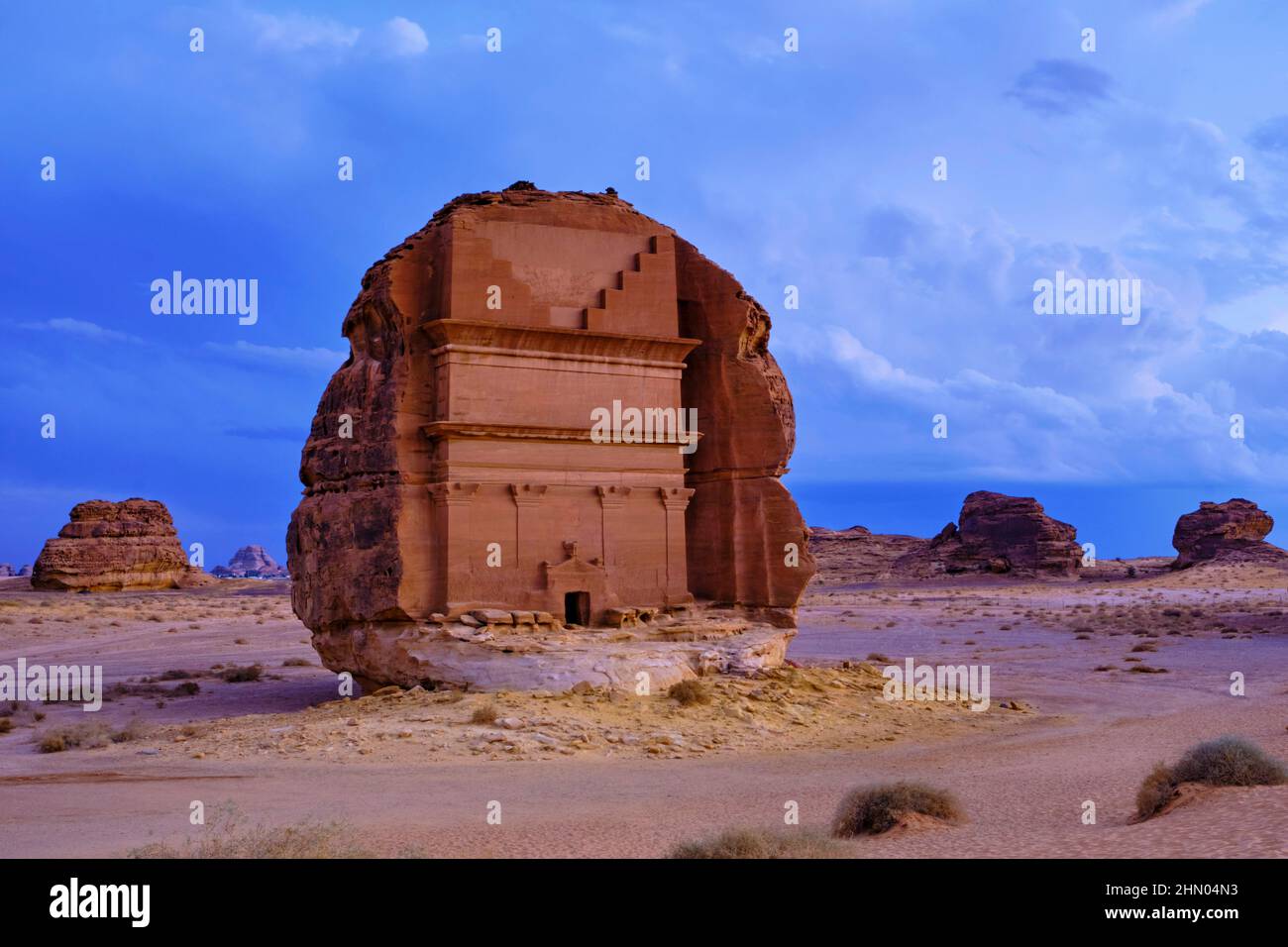 Saudi Arabia, Al Madinah Region, AlUla or Al Ula, Nabatean Tomb In ...