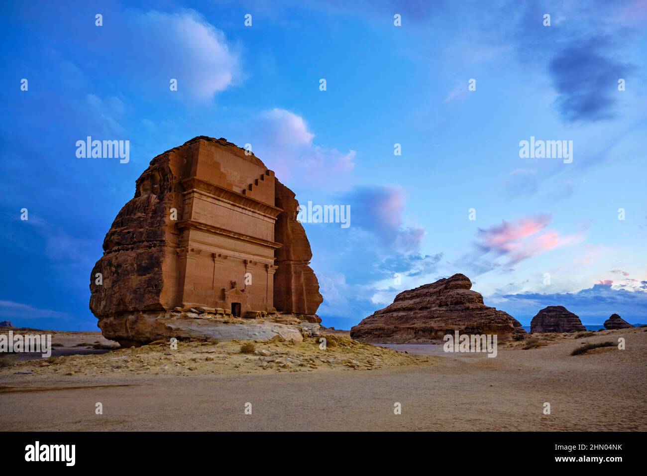 Saudi Arabia, Al Madinah Region, AlUla or Al Ula, Nabatean Tomb In ...