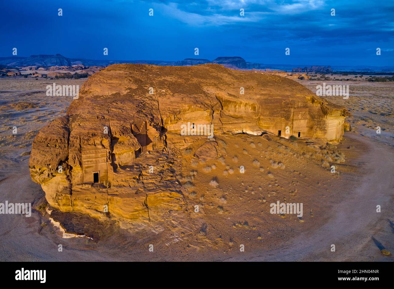 Saudi Arabia, Al Madinah Region, AlUla or Al Ula, Nabatean Tomb In ...