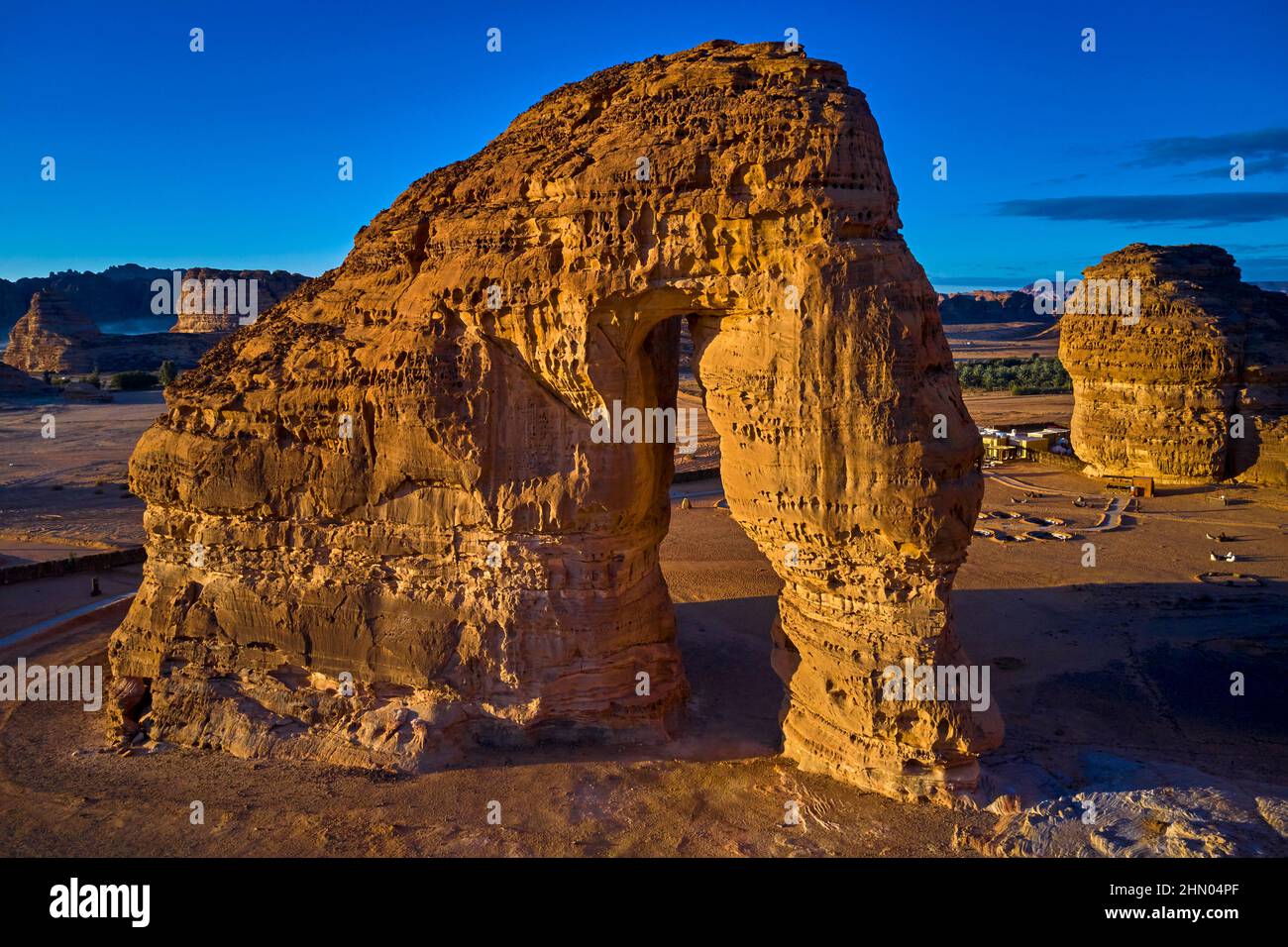 Saudi Arabia, Al Madinah Region, AlUla or Al Ula, Elephant rock ...