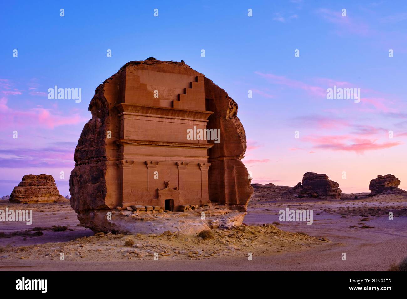 Saudi Arabia, Al Madinah Region, AlUla or Al Ula, Nabatean Tomb In ...