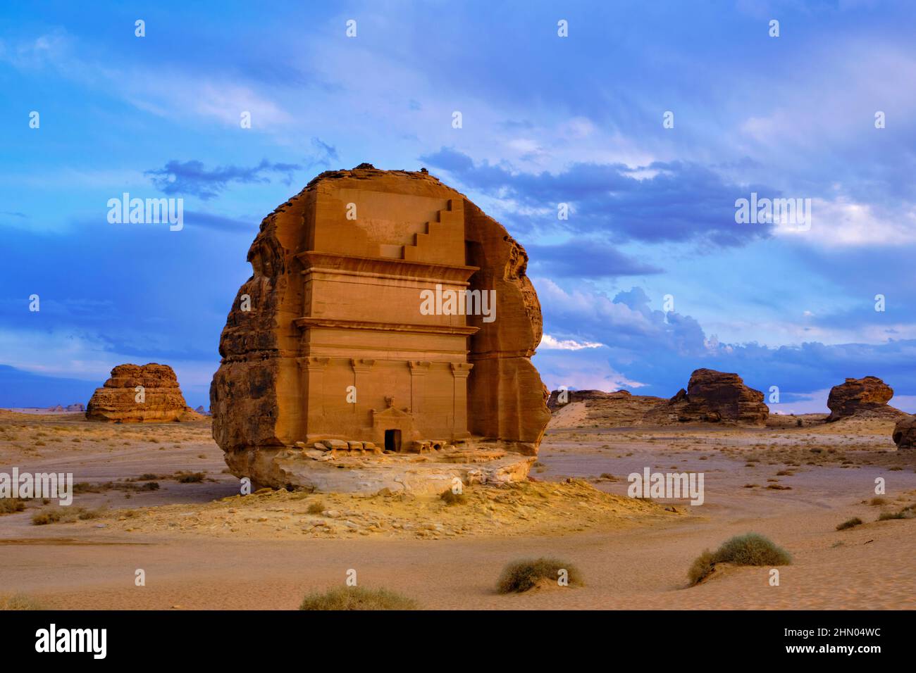 Saudi Arabia, Al Madinah Region, AlUla or Al Ula, Nabatean Tomb In ...