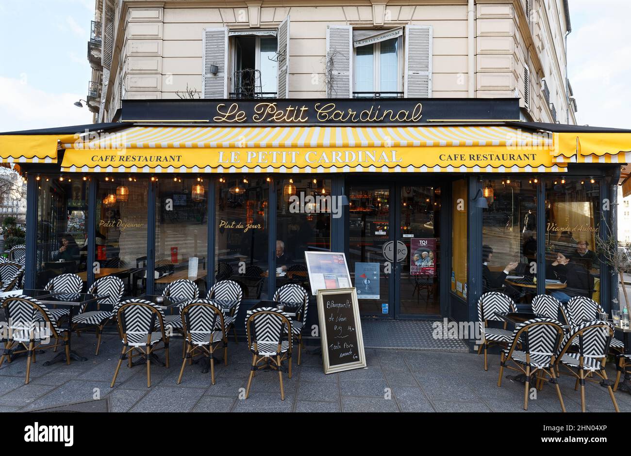Le Petit Cardinal is a traditional French cafe located in Latin quarter ...