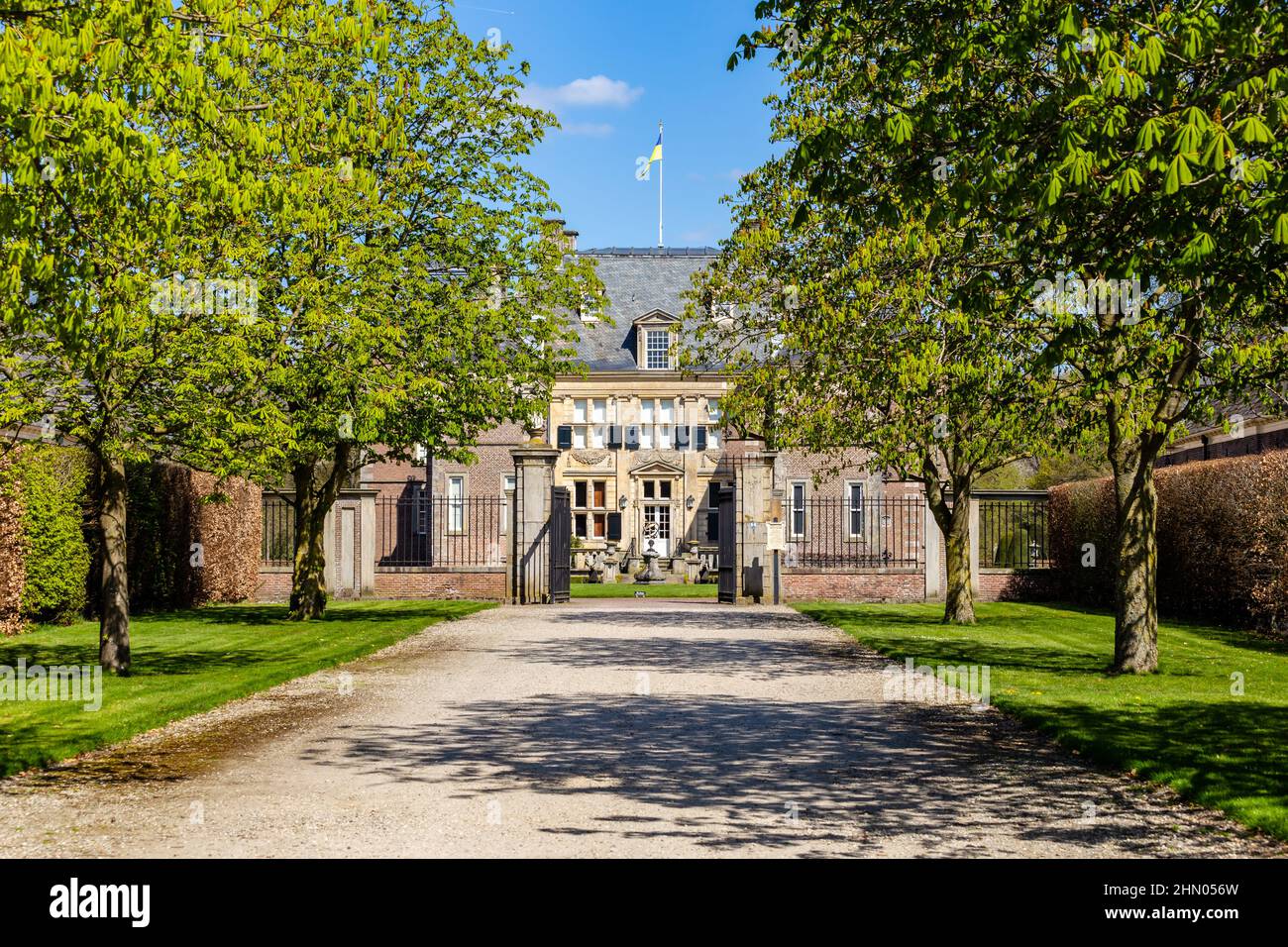 Diepenheim, The Netherlands - April 26, 2021: Weldam Estate and aprk ...