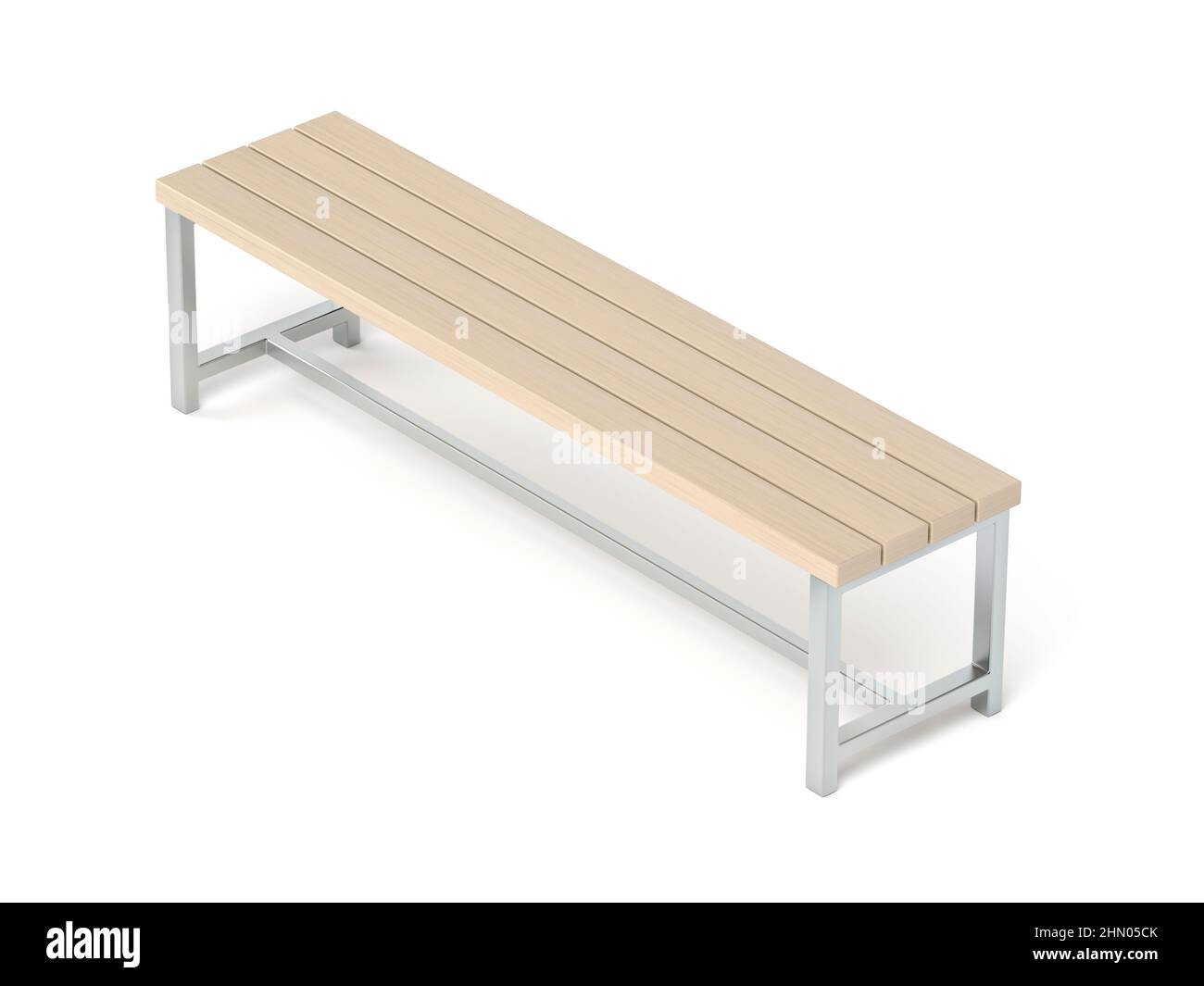 Empty bench Cut Out Stock Images & Pictures - Alamy