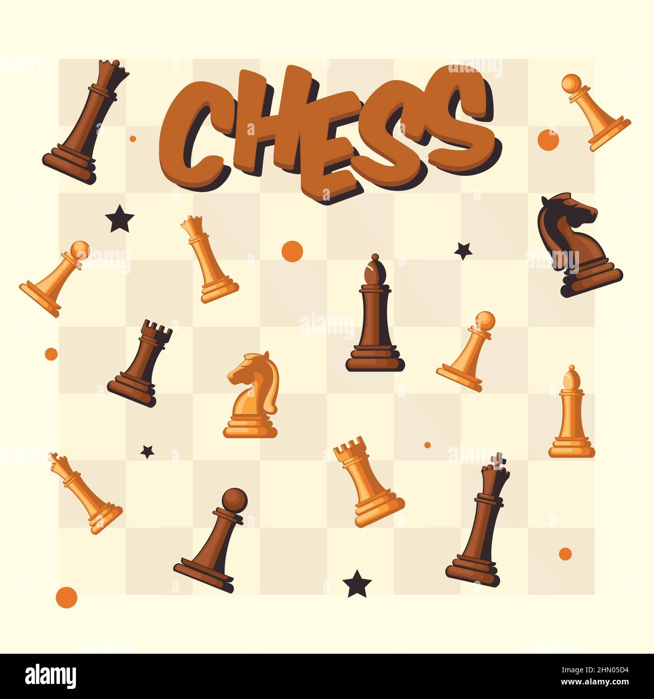 Chess pieces stars hi-res stock photography and images - Alamy