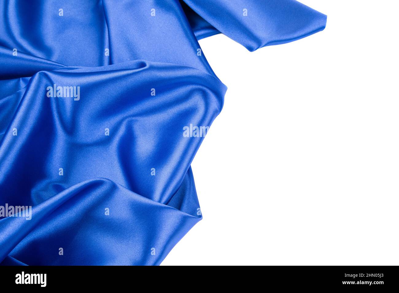 Close up of blue silk. Texture. Whole background Stock Photo - Alamy