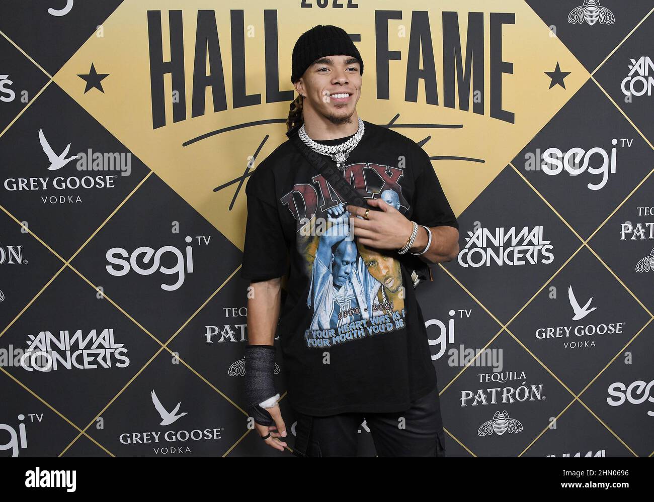 Chase Claypool arrives at the Hall of Fame Party – Big Game Weekend ...