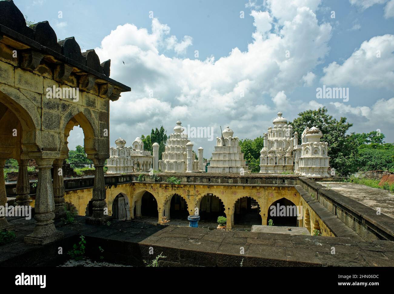 Beautiful and decorative Khandoba Temple at Ambad Jalna state ...