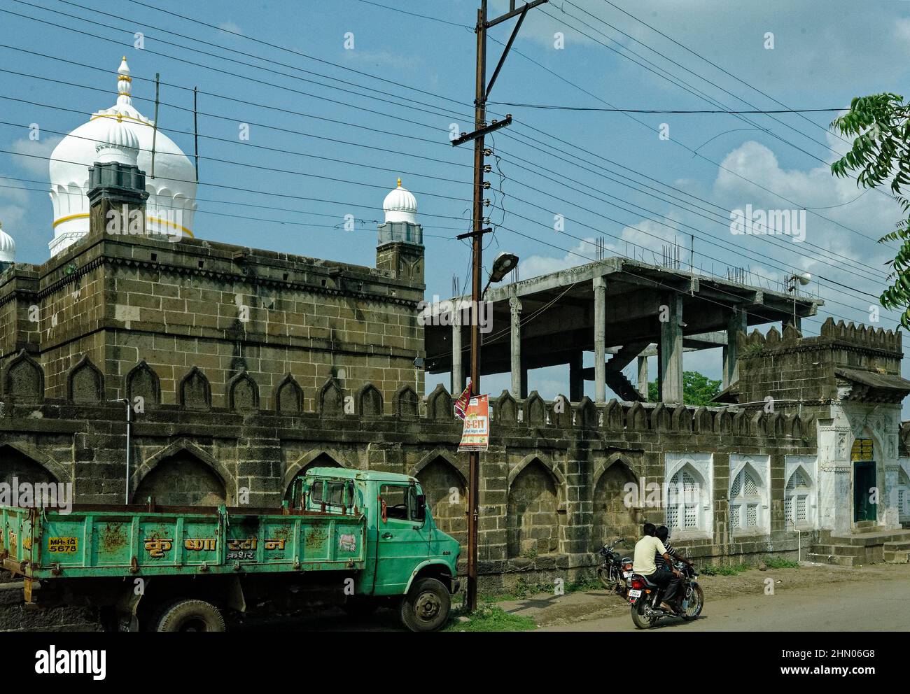 Ancient and famous Kali Masjid at Jalna state Maharashtra India Stock ...