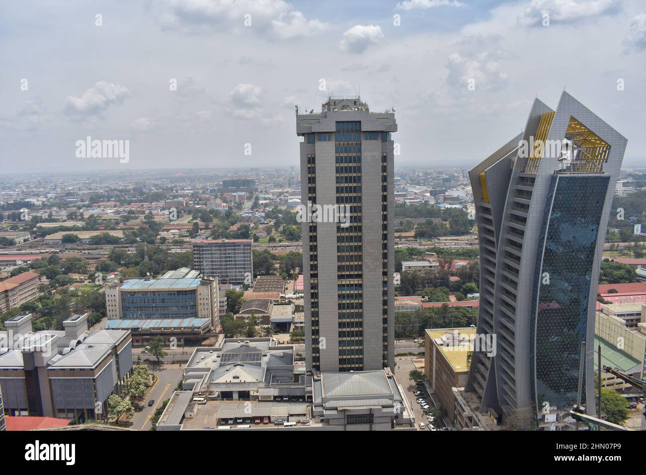 Scenery of the Nairobi City in Kenya Stock Photo - Alamy