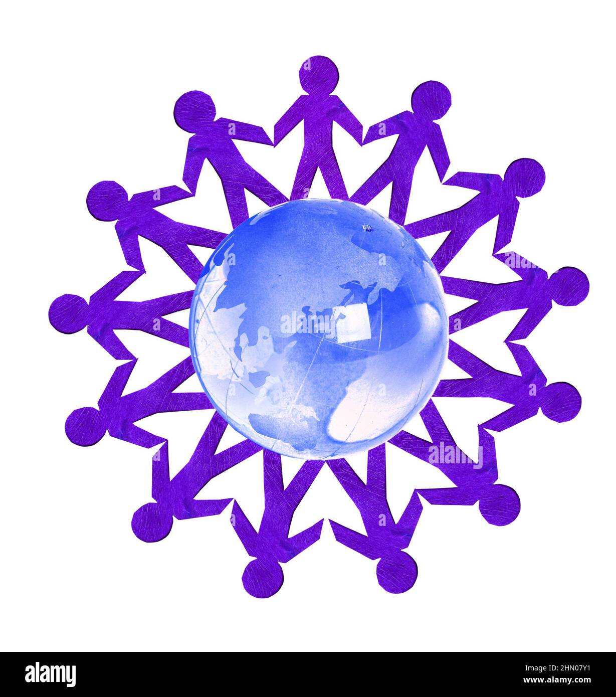 Family hands circle Cut Out Stock Images & Pictures - Alamy