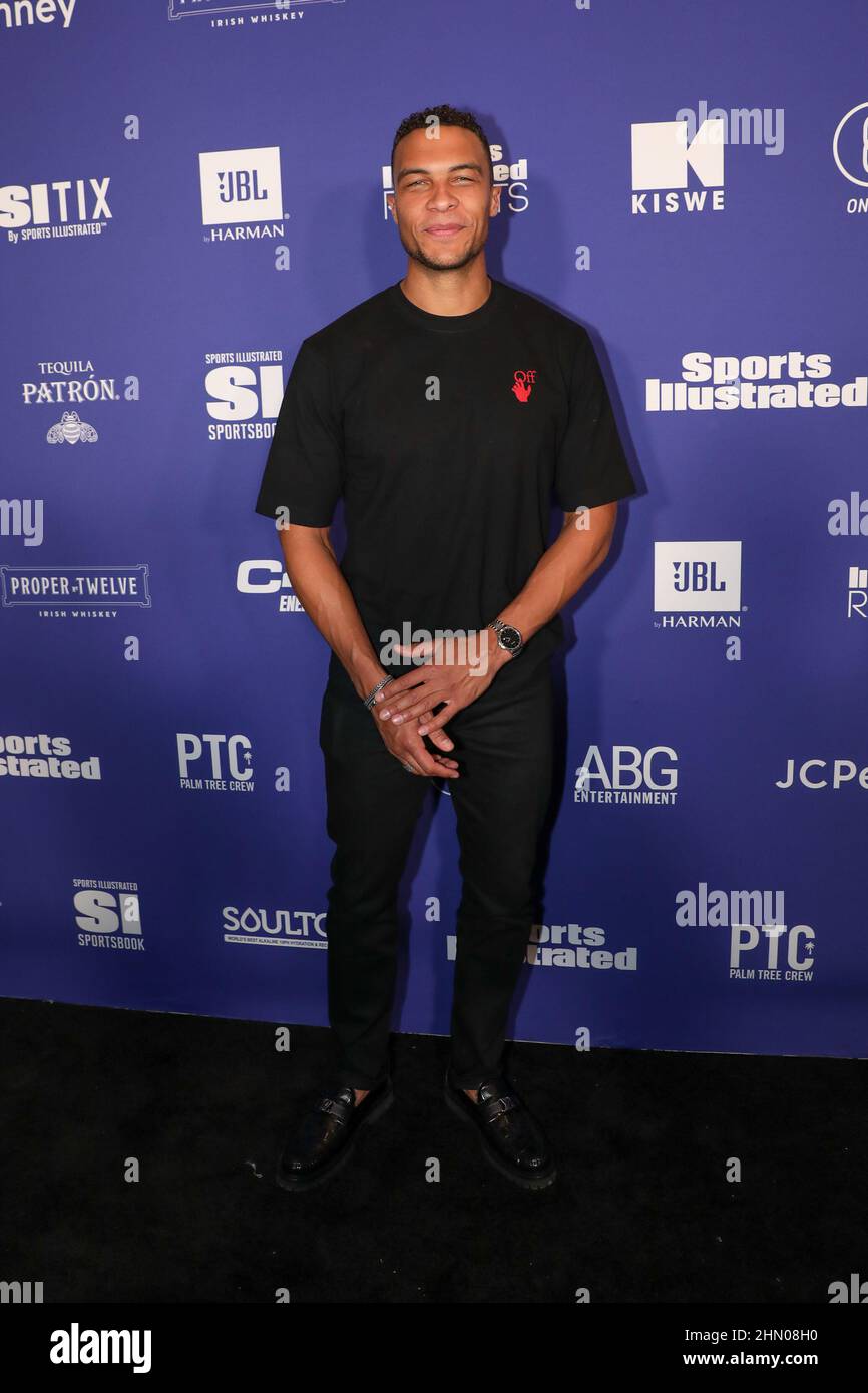 Los Angeles, USA. 12th Feb, 2022. Dale Moss arrives at Sports ...