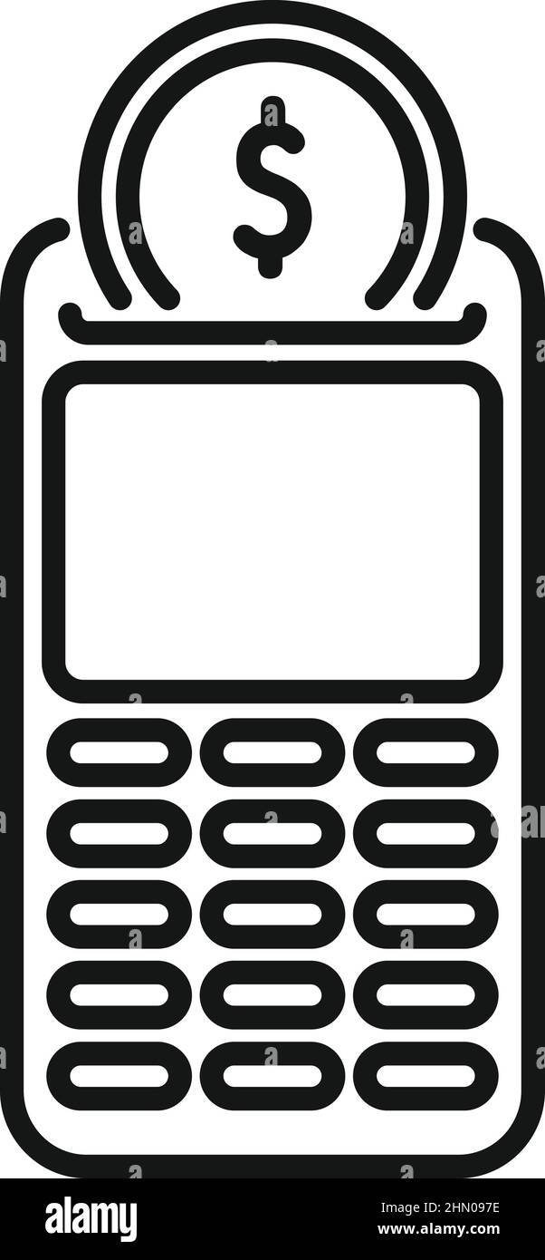 Pos terminal smartphone nfc Black and White Stock Photos & Images - Alamy