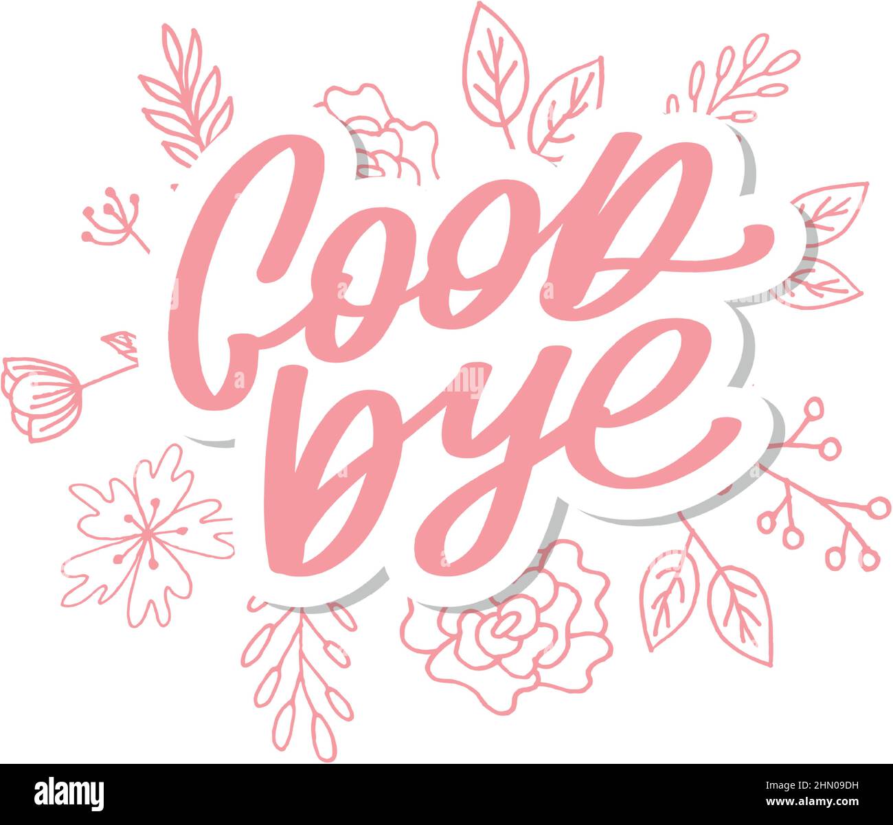 Writing farewell Stock Vector Images - Alamy