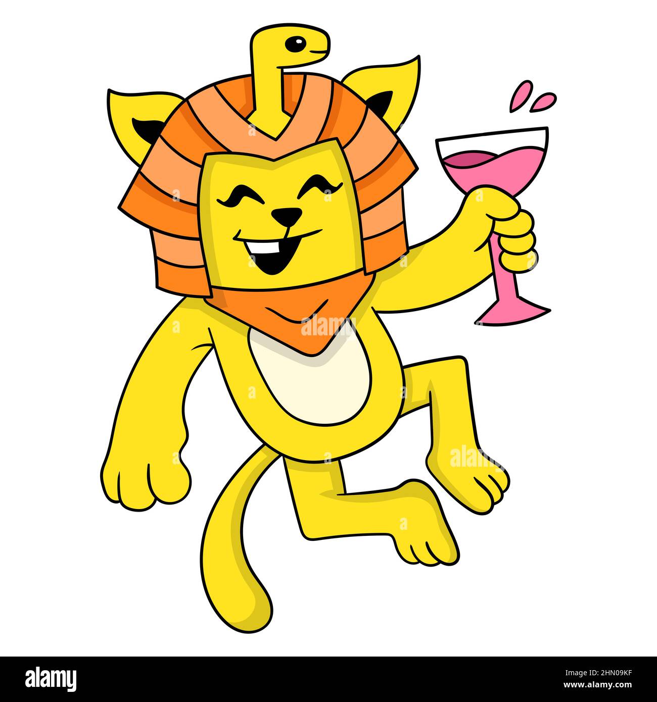 Sphynx cat icon Stock Vector Images - Alamy