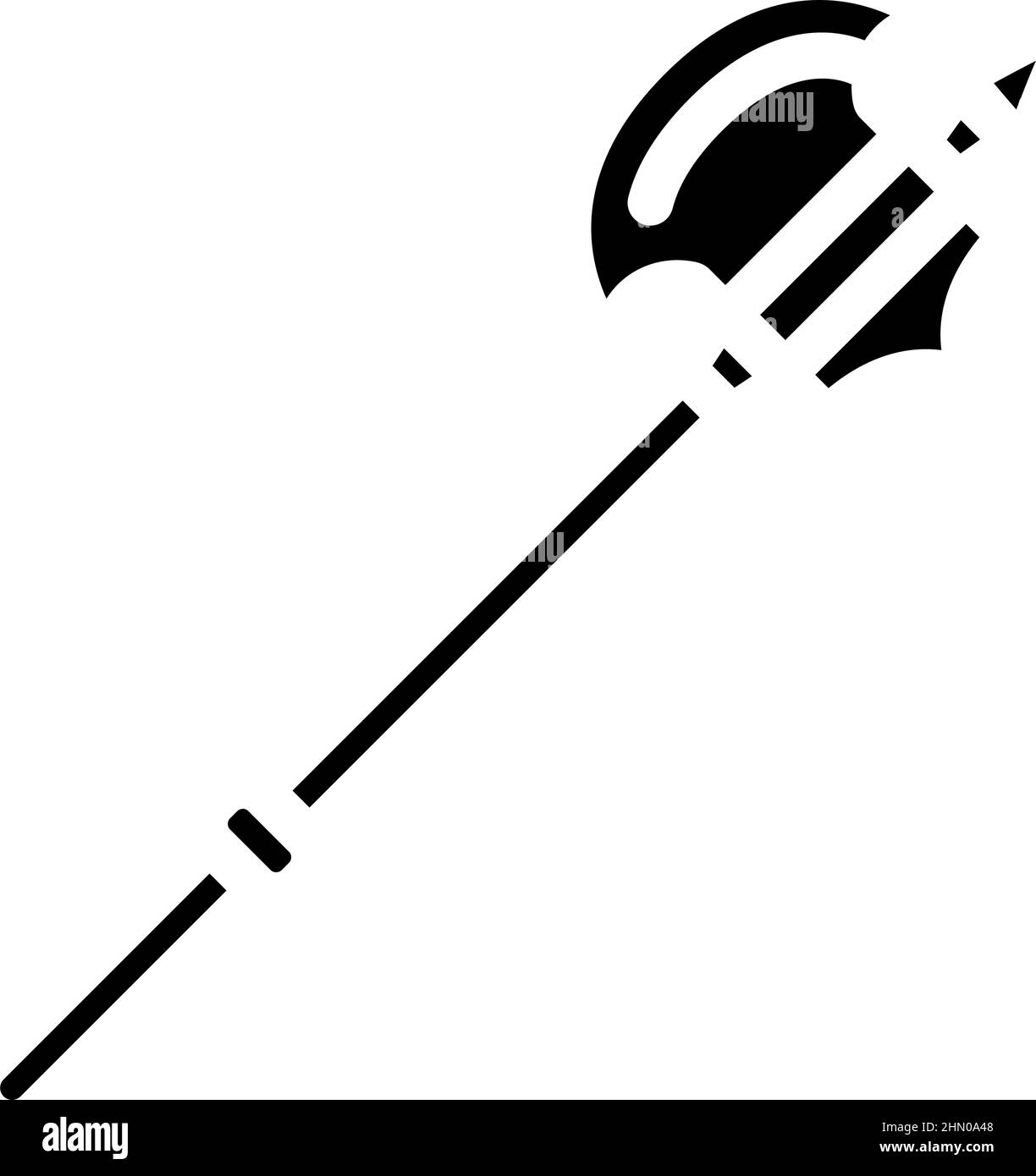 Handgun weapon glyph icon Stock Vector Images - Alamy