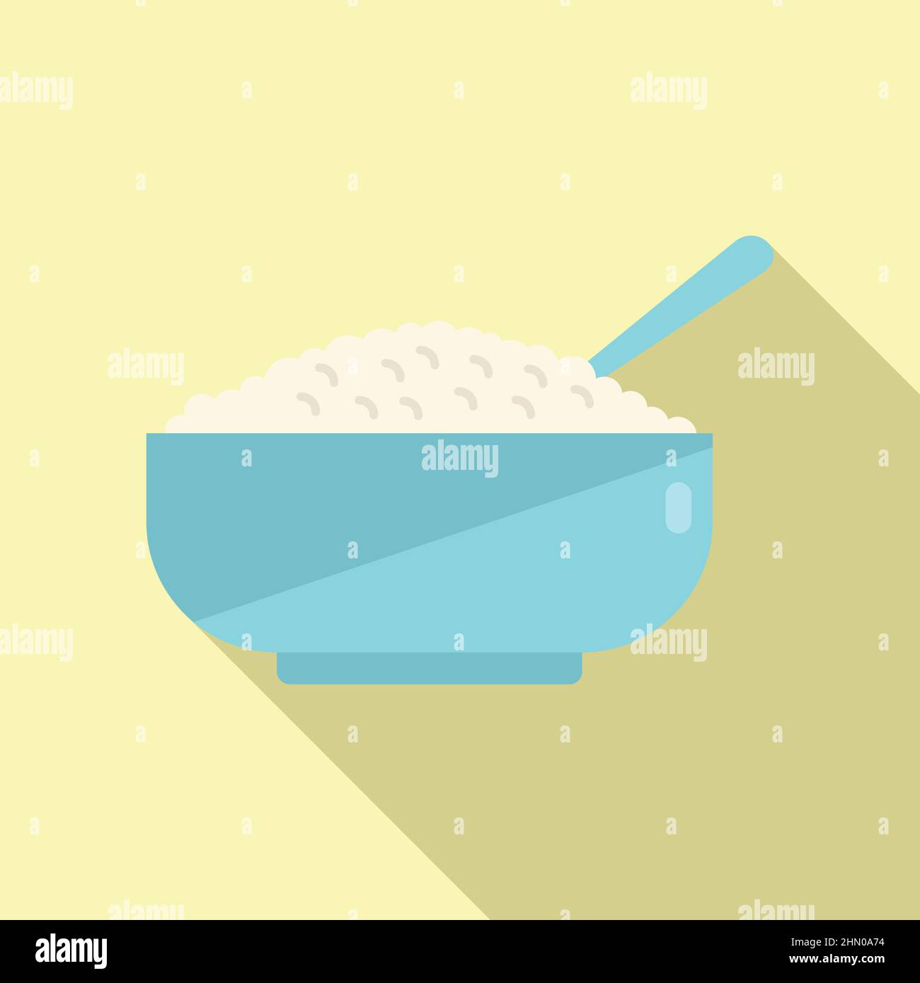 Oatmeal and milk bread Stock Vector Images - Alamy