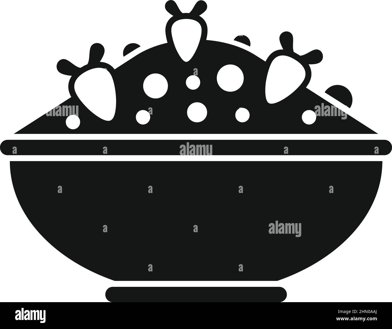 Protein breakfast icon simple vector. Healthy food Stock Vector Image ...