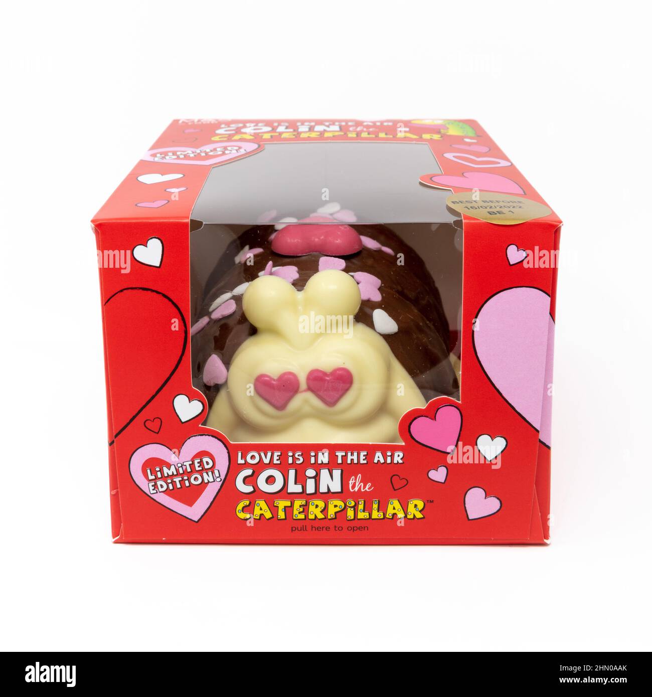 Colin the caterpillar chocolate cake hi-res stock photography and ...