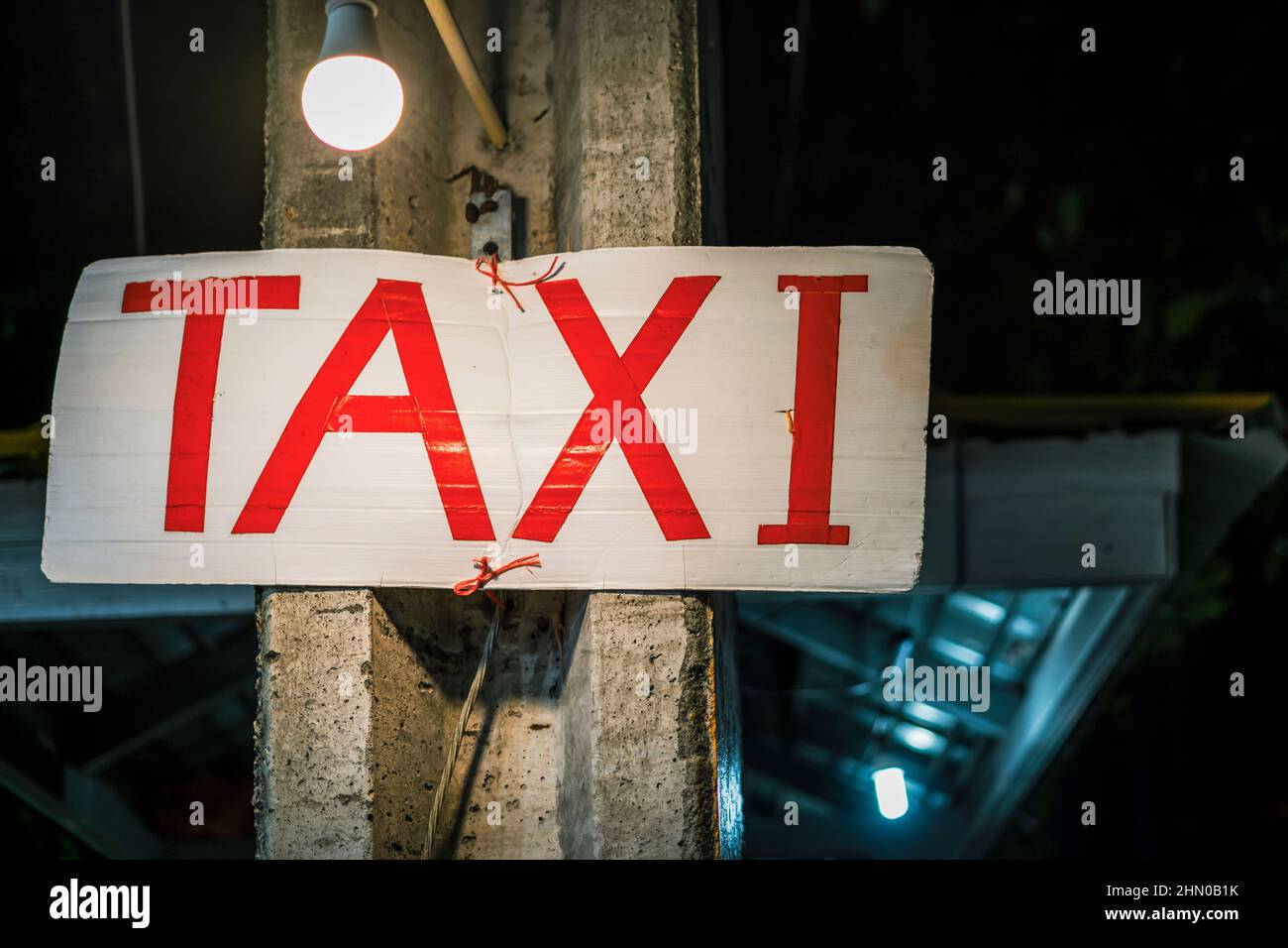 Taxi stand signboard hi-res stock photography and images - Alamy