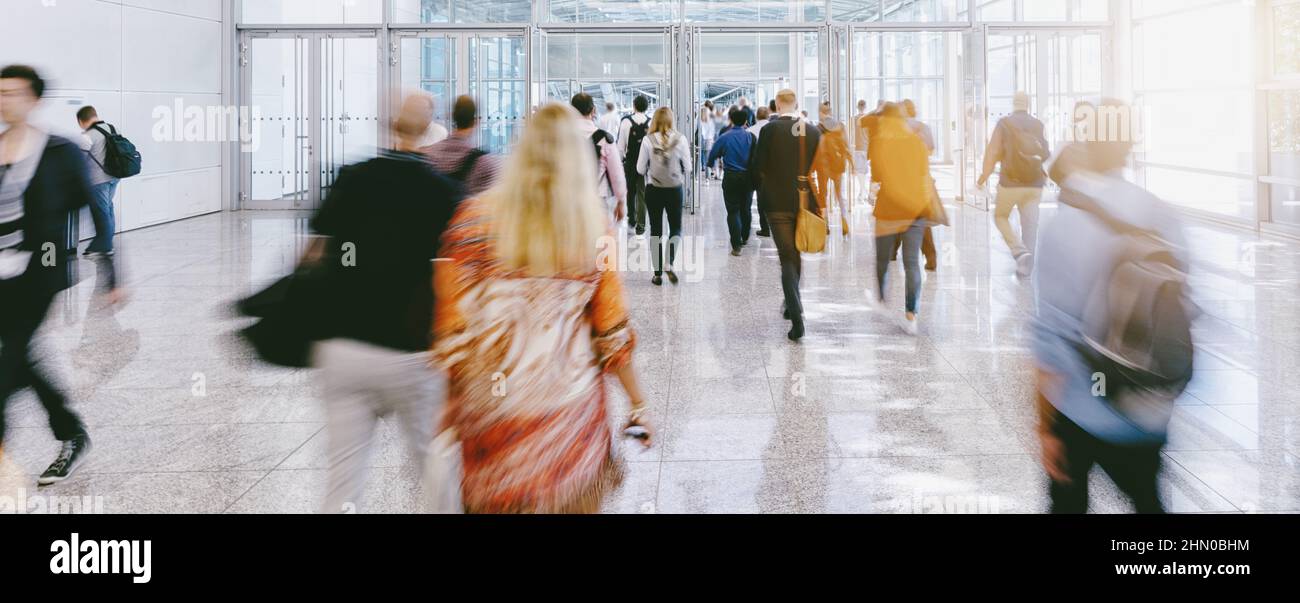 Crowd of anonymous people walking Stock Photo - Alamy
