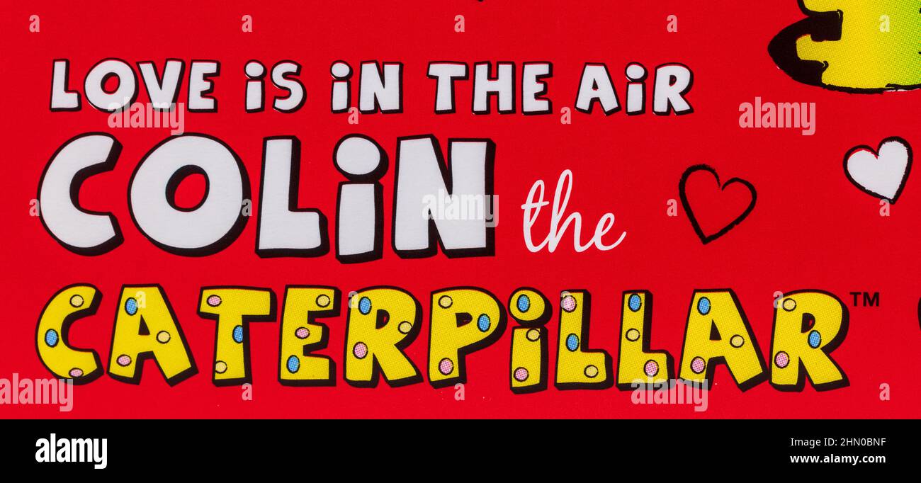 M&S Love is in the Air Colin the Caterpillar Limited Edition Valentines ...