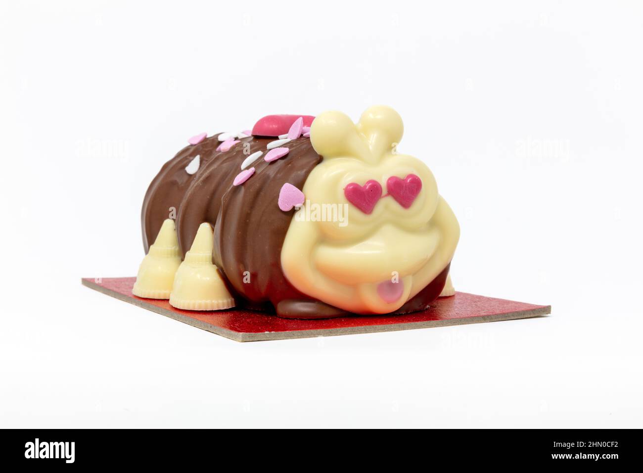 Colin the caterpillar chocolate cake hi-res stock photography and ...
