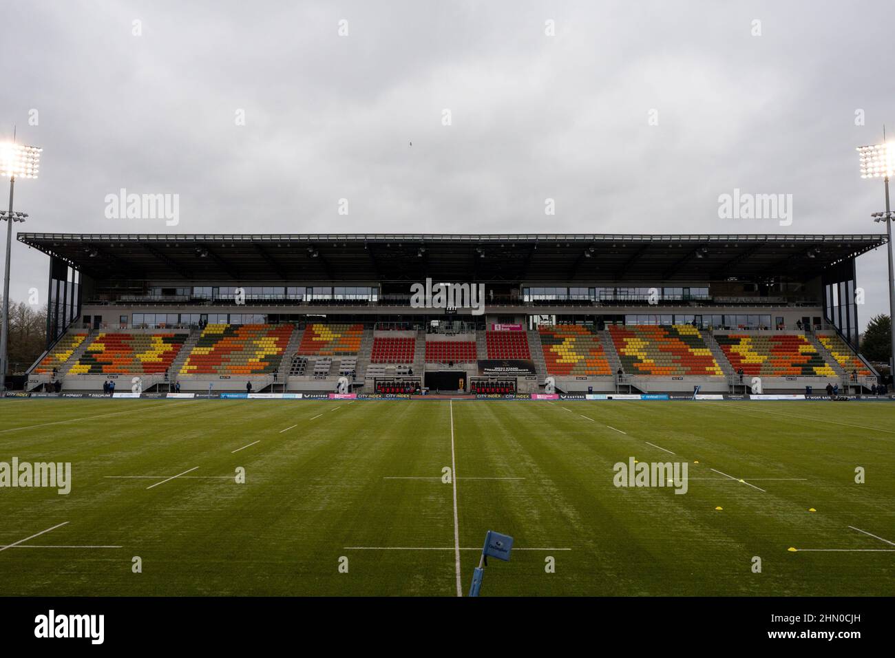 Ground View of the New Stadium at the StoneX Stadium Stock Photo - Alamy