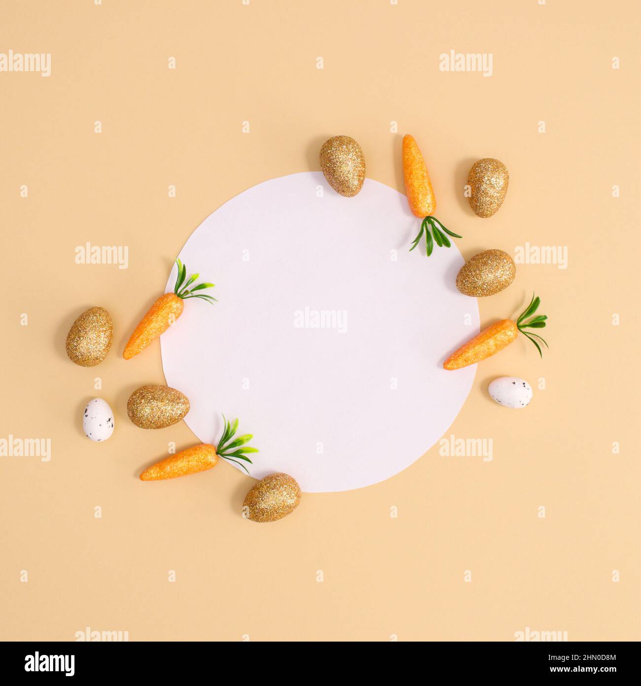Easter paper card note carrots hi-res stock photography and images - Alamy