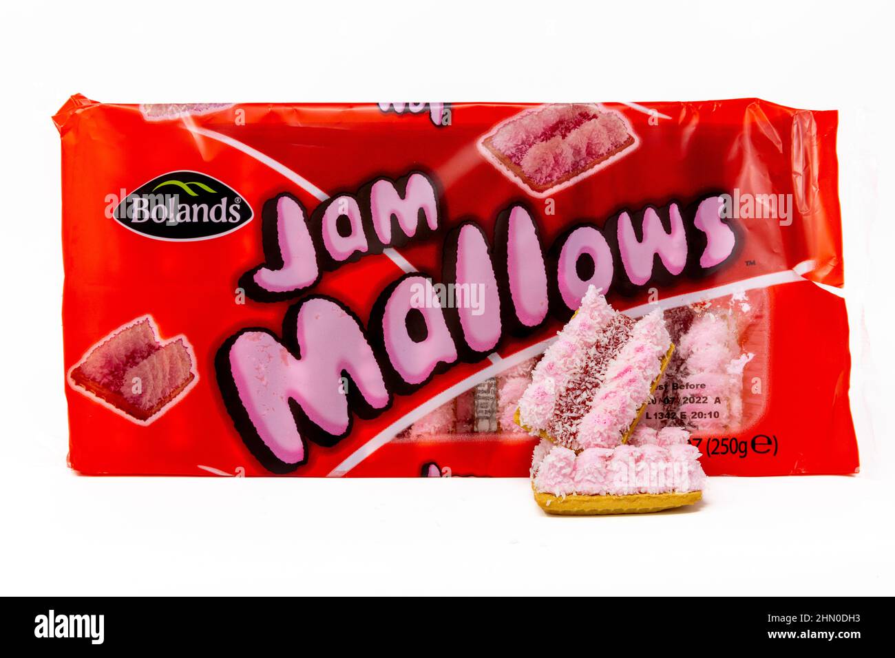 Bolands Jam Mallows Stock Photo - Alamy