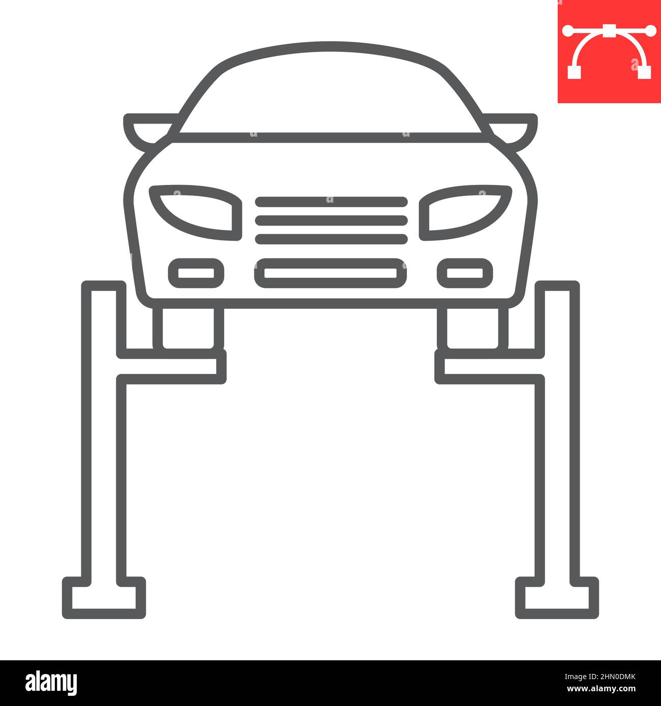 Auto ramp Stock Vector Images - Alamy