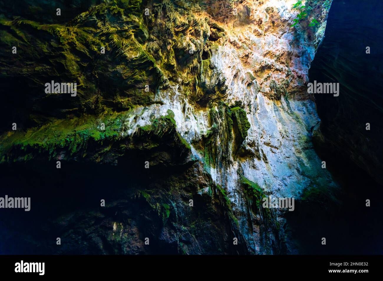 Ancient Minoan sacred Psychro cave where god Zeus was born. crete ...