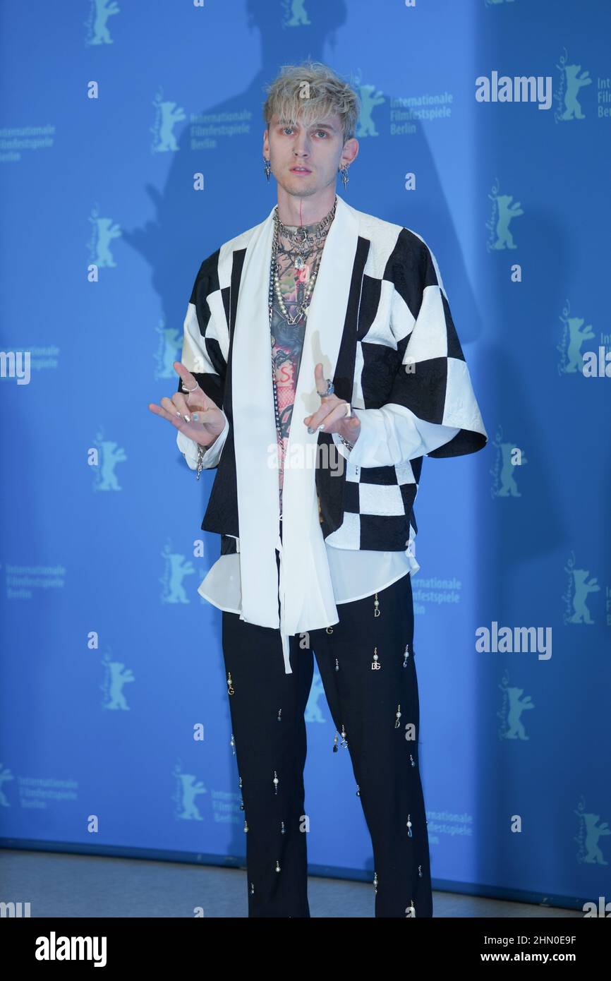 Berlin, Germany. 13th Feb, 2022. Actor and producer Colson Baker aka ...