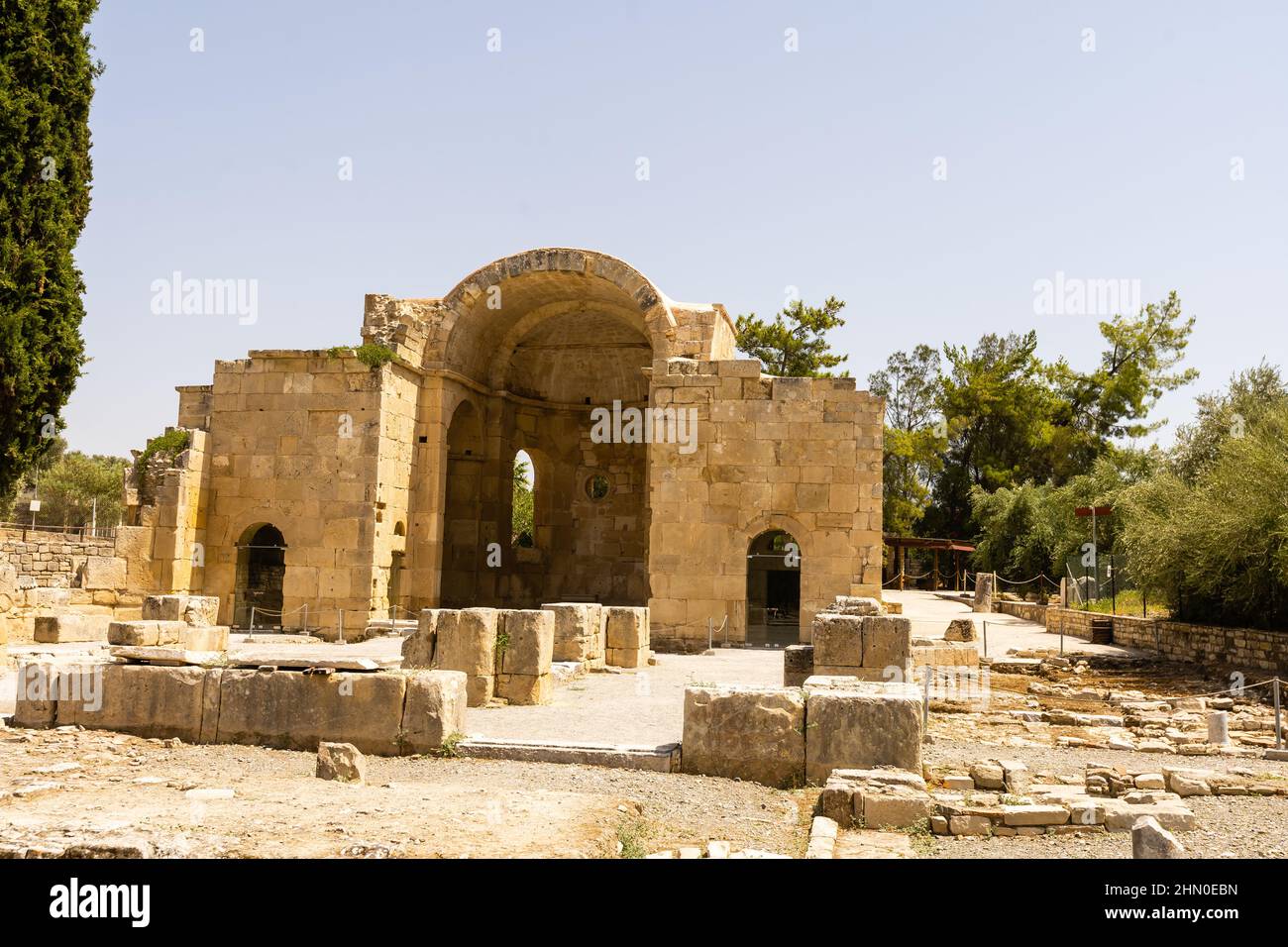 Amphitheater crete hi-res stock photography and images - Alamy