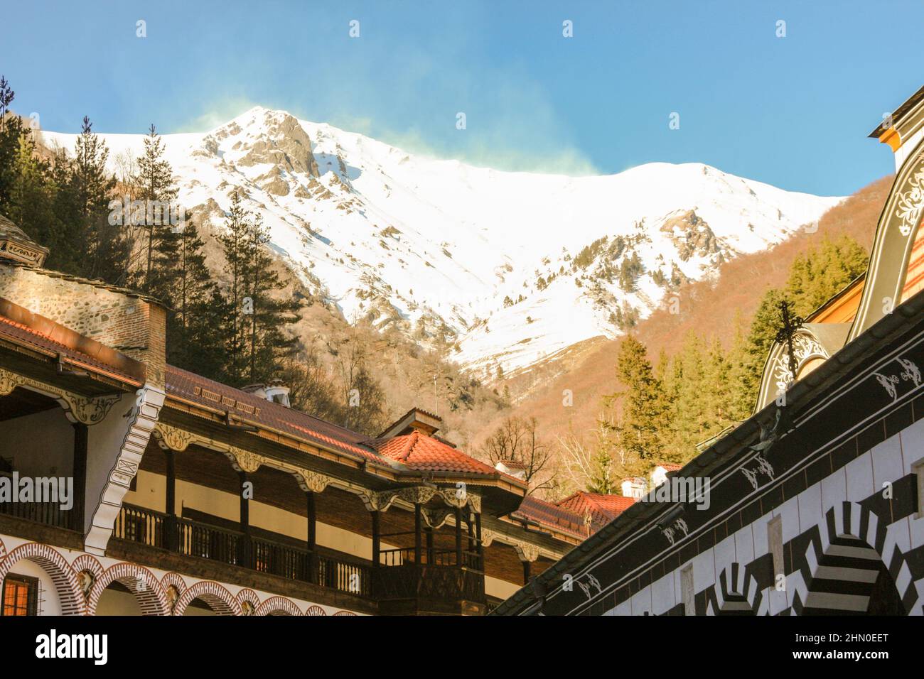 Medieval building rila monastery hi-res stock photography and images ...