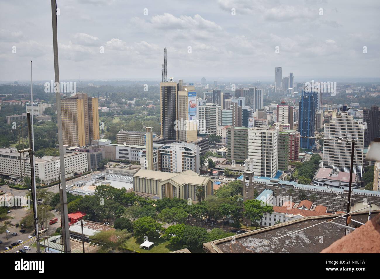 Scenery of the Nairobi City of Kenya Stock Photo - Alamy