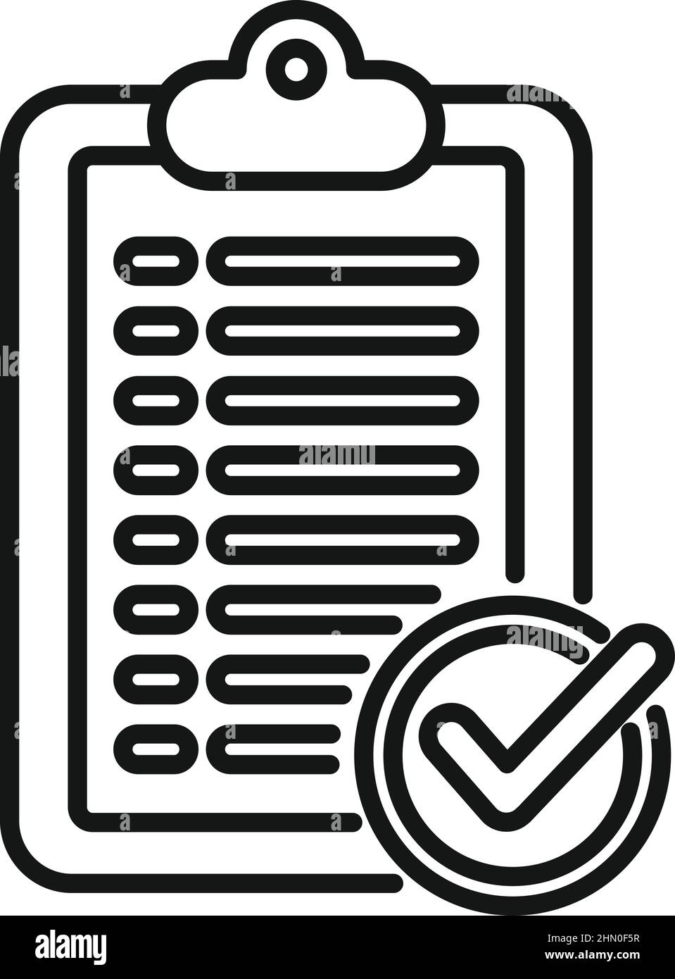 Checklist icon outline vector. Paper project Stock Vector Image & Art ... Checklist icon outline vector. Paper project Stock Vector Image & Art ...