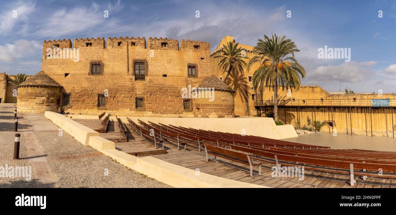 Cuevas del Almanzora, Spain - 11 February, 2022: view of the Castle of ...