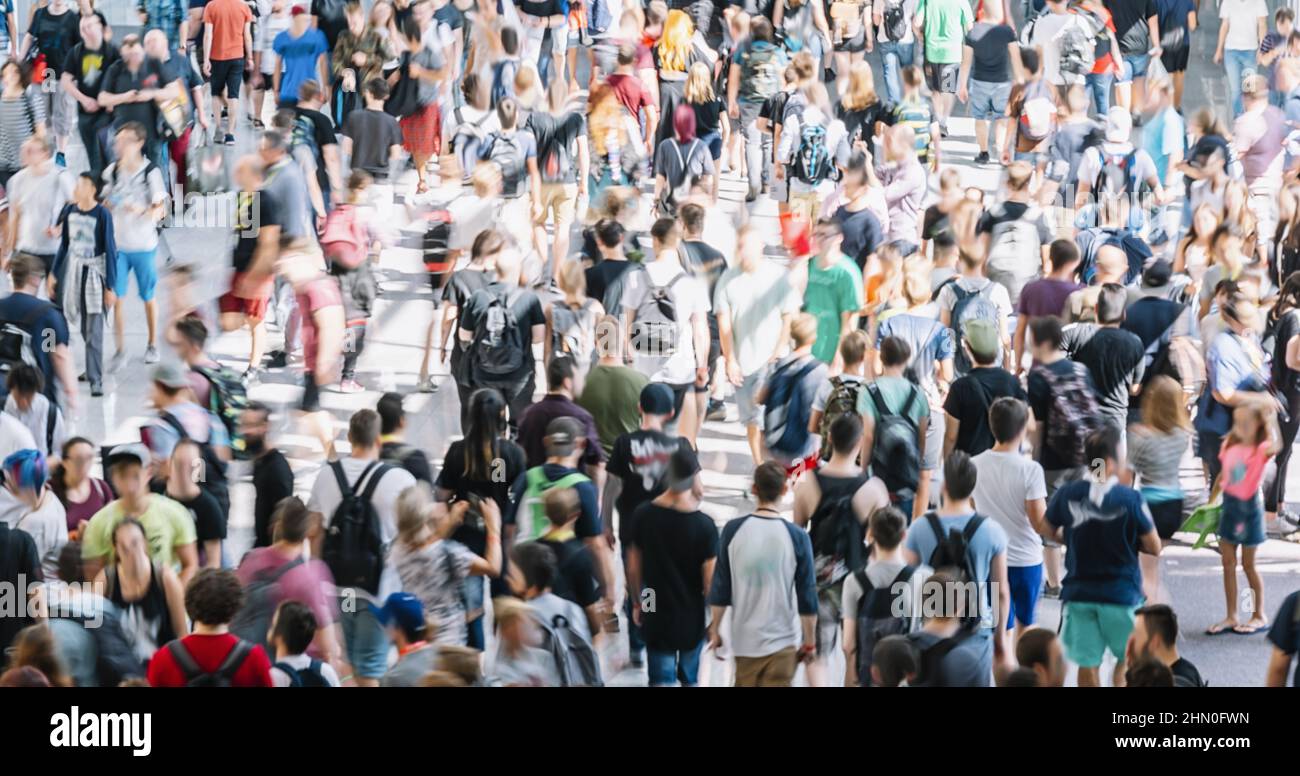Crowd of people Stock Photo - Alamy