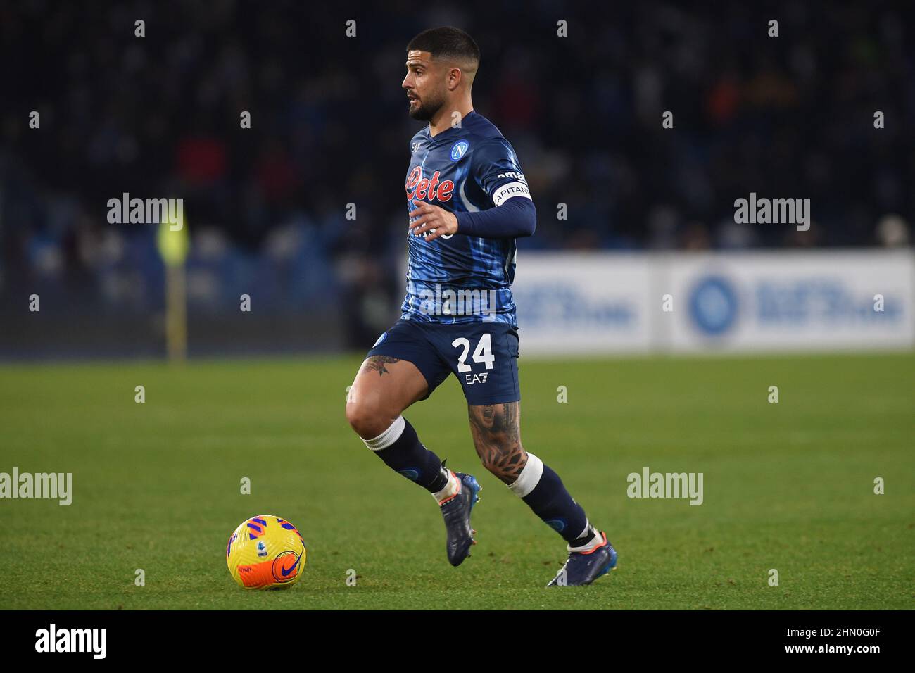 Lorenzo Insigne of SSC Napoli during the Serie A 2021/22 match between ...