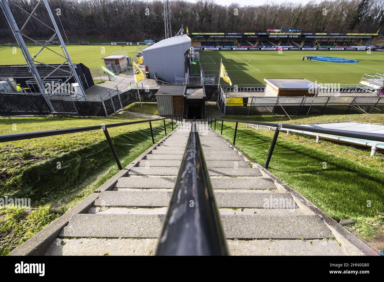 VENLO, 13-02-2022, Stadium De Koel, Dutch Keukenkampioendivisie ...