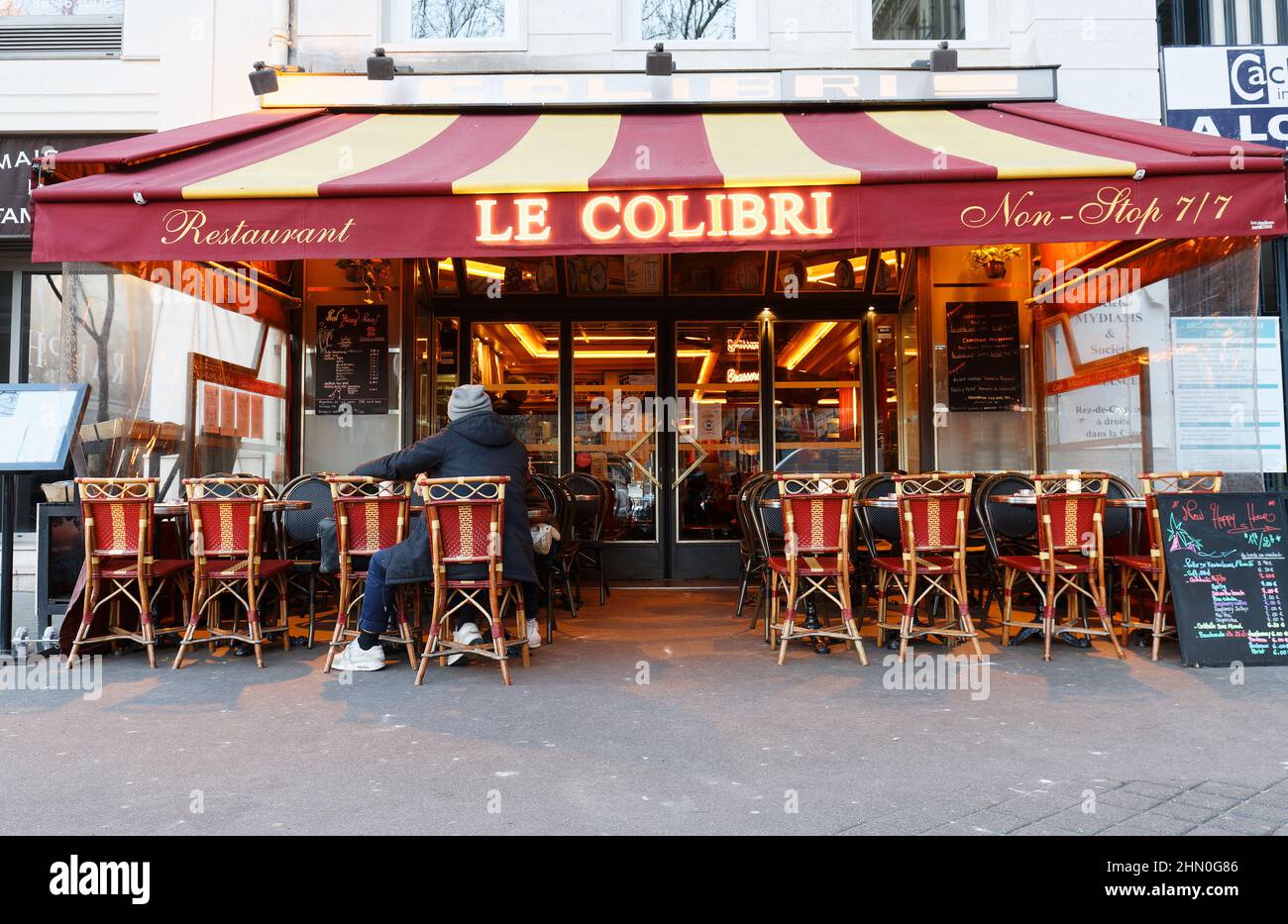 Le Colibri is a traditional French restaurant located in Madeleine ...