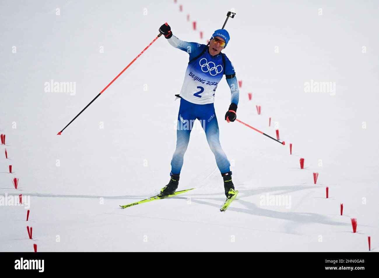 Zhangjiakou, China. 13th Feb, 2022. Olympics, biathlon, pursuit 12.5 km ...