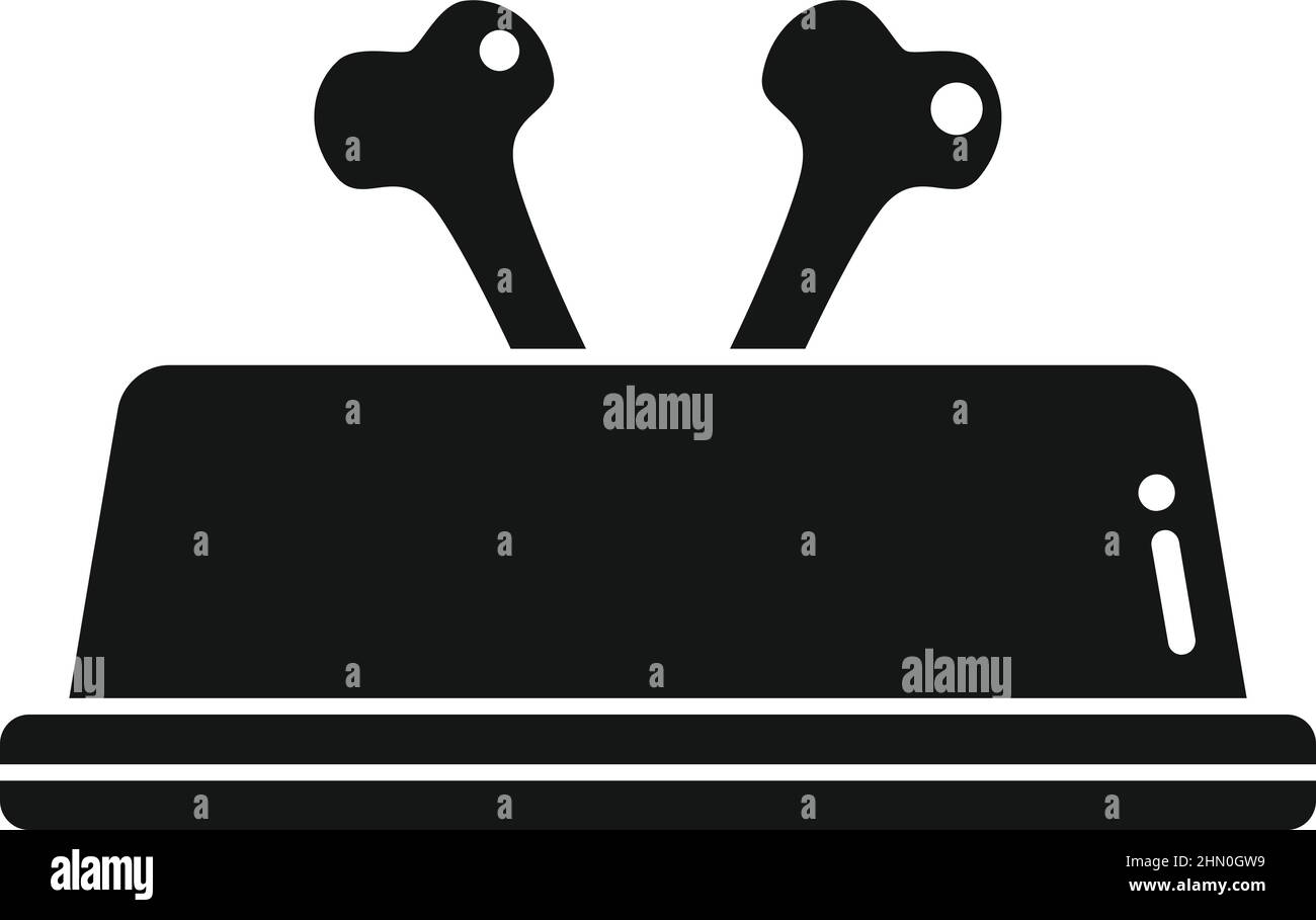 Dish pet food bone Black and White Stock Photos & Images - Alamy