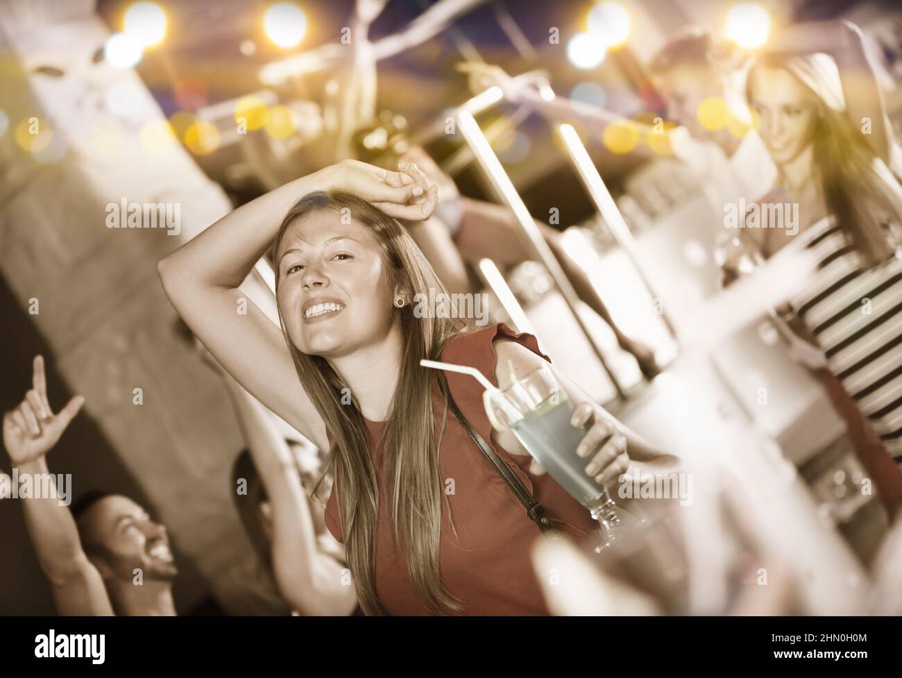 Night club bar visitors hi-res stock photography and images - Alamy