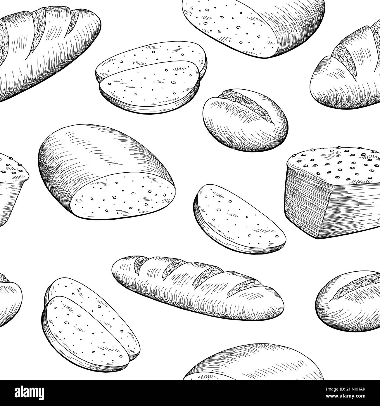 White bread sliced Stock Vector Images - Alamy